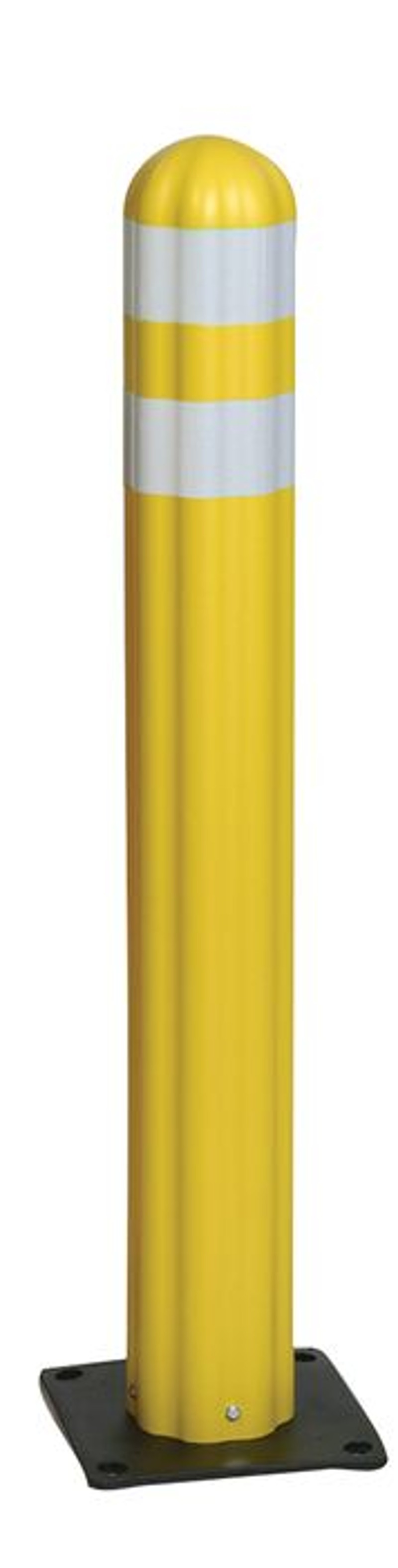 Yellow Plastic Guide Post Delineators, 3" Reflective Band | 1734Y | Eagle