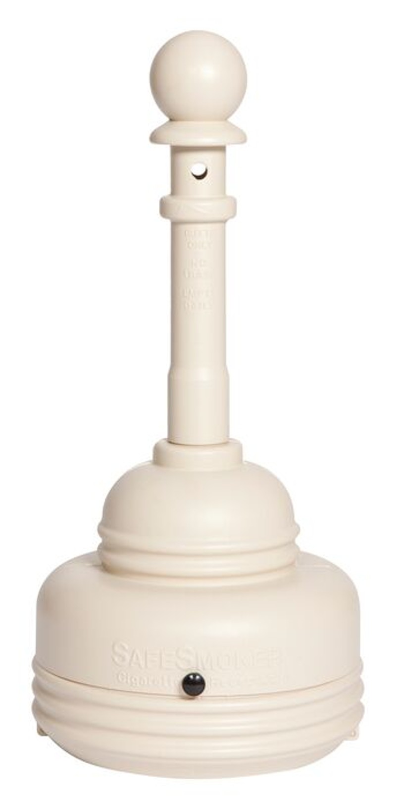 Beige 5 Quart Outdoor Ashtray | SafeSmoker | 1206BEIGE | Eagle