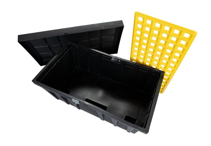 Black Spill Kit Box 110 Gal Sump No Drain | 1624KB | Eagle