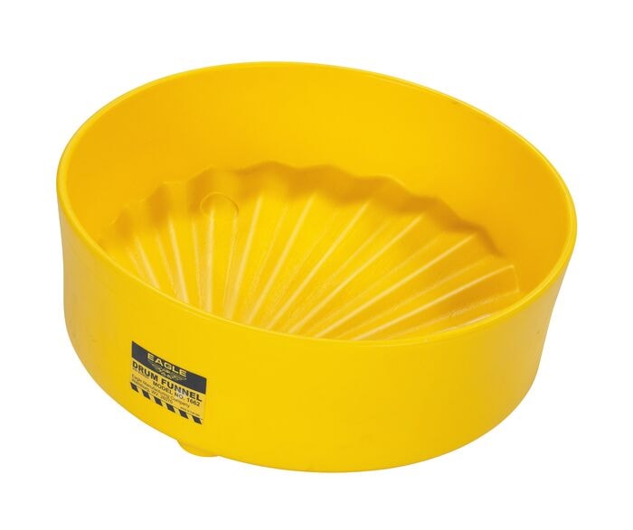 Yellow Drum Funnel with Screen | 1662 | Eagle