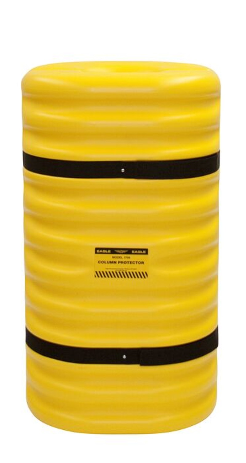 Yellow Column Protector Fits 12" Column | 1712 | Eagle