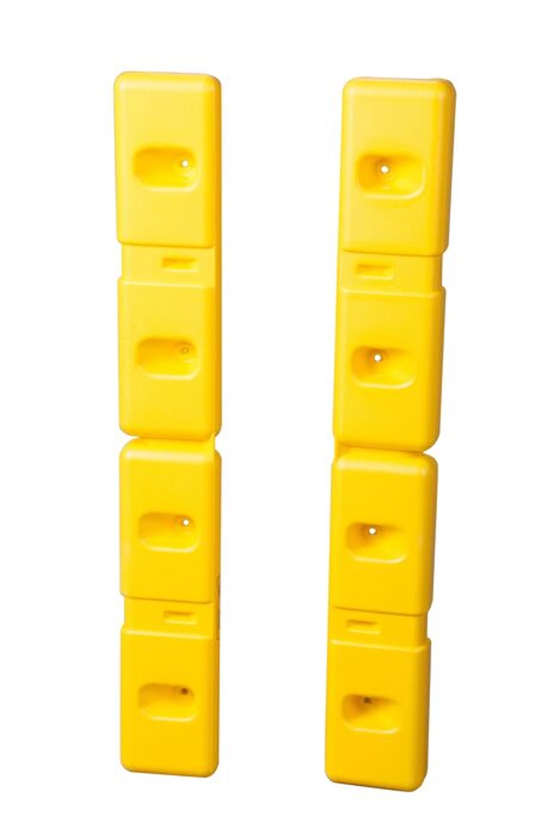 Yellow 6" x 42" Plastic Wall Protector, Set of 2 | 1726 | Eagle