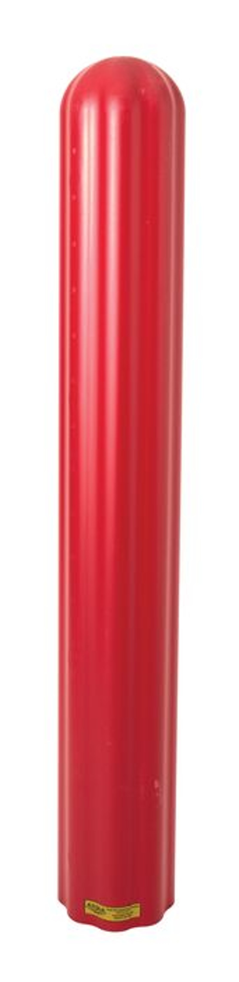 Red 4" x 56" Bollard Post Cover | Fluted | 1732R | Eagle