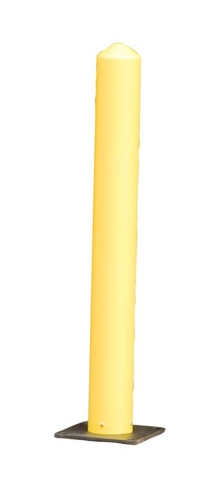 7" x 42" Yellow Plastic Bollard Post | 1733 | Eagle