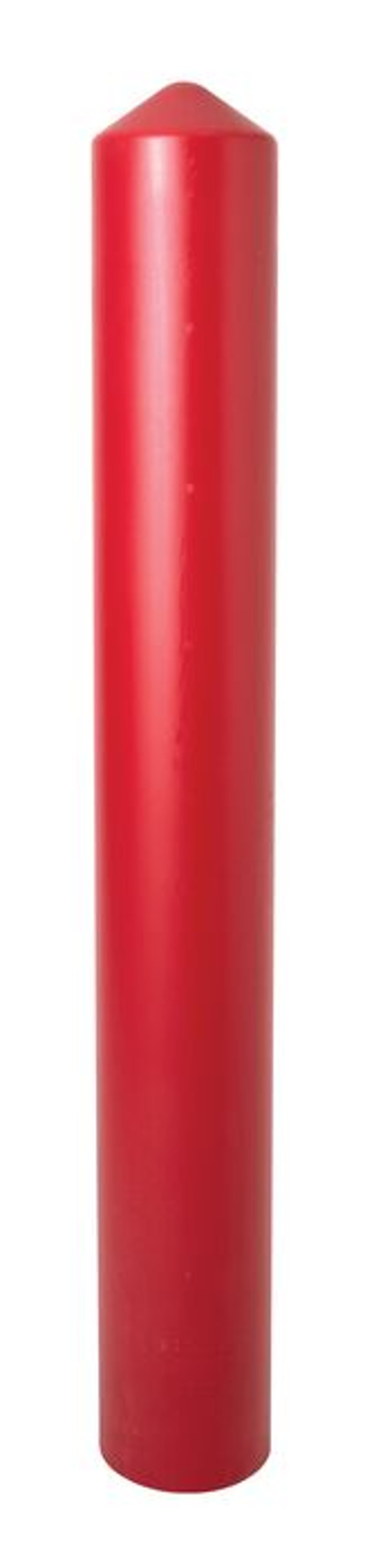 Red 4" x 56" Bollard Post Cover | Smooth | 1735R | Eagle