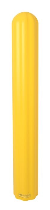 Yellow 8" x 72" Bollard Post Cover | Fluted | 173872 | Eagle