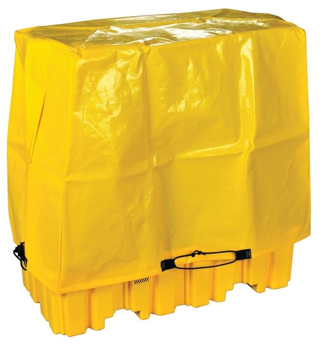 Yellow Tarp Cover Fits 2 Drum Pallet | T8603 | Eagle