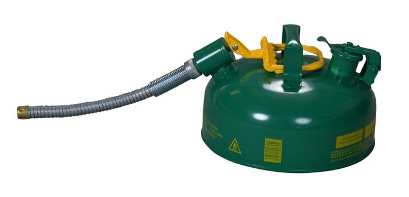 1 Gal Green Metal Safety Cans for Combustibles | Type II | U211SX5G | Eagle